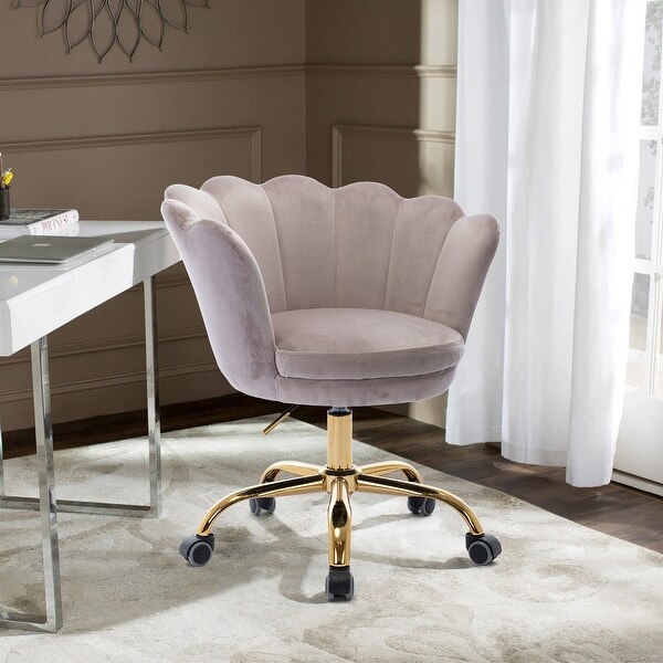 Light Grey Velvet Swivel Shell Chair for Living Room Bed Bath Beyond 32861665